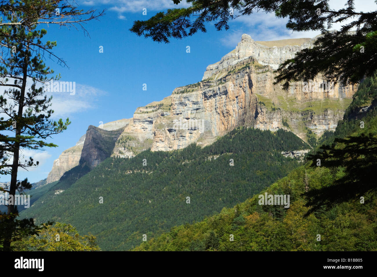 Limestone canyons , Ordesa NP , spanish pyrenees Stock Photo - Alamy