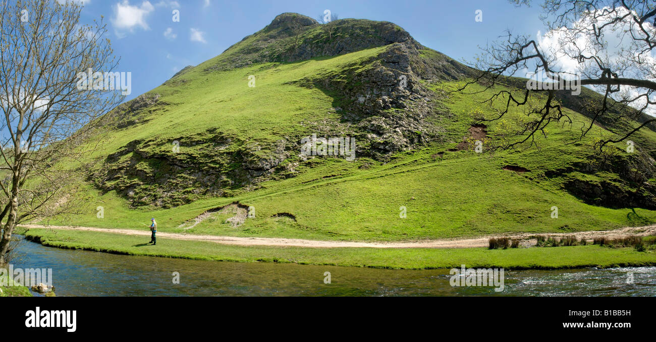 river dove dovedale peak district national park derbyshire ...
