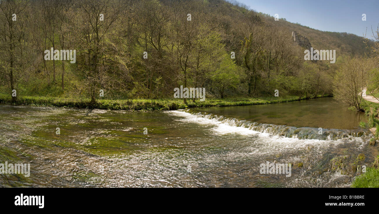 river dove dovedale peak district national park derbyshire ...