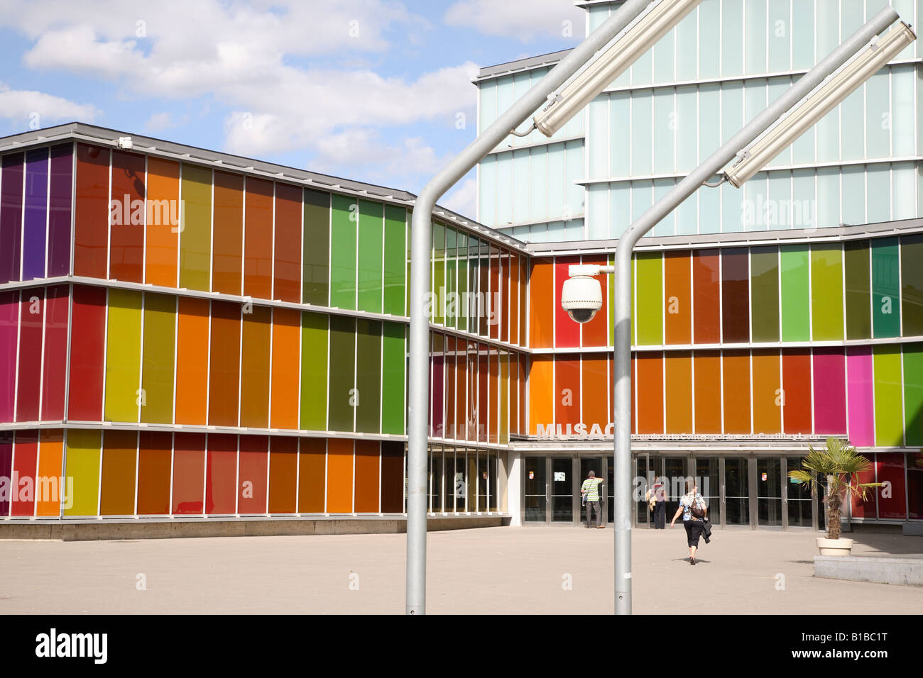 Contemporary Art Museum of Castile and Leon, MUSAC, Leon, Spain Stock ...