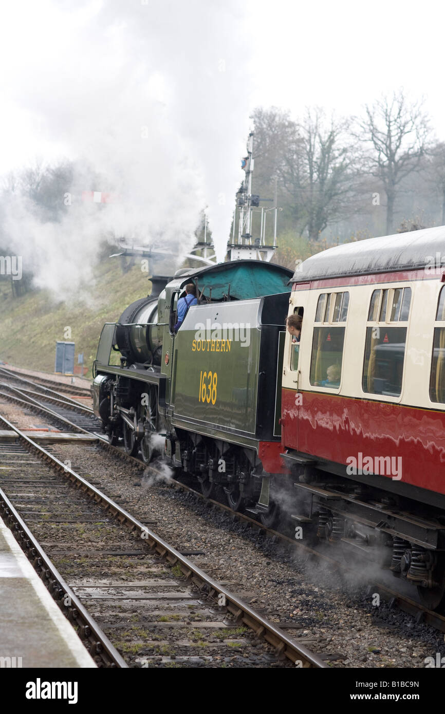 Bluebell Railway. East Sussex England Stock Photo - Alamy