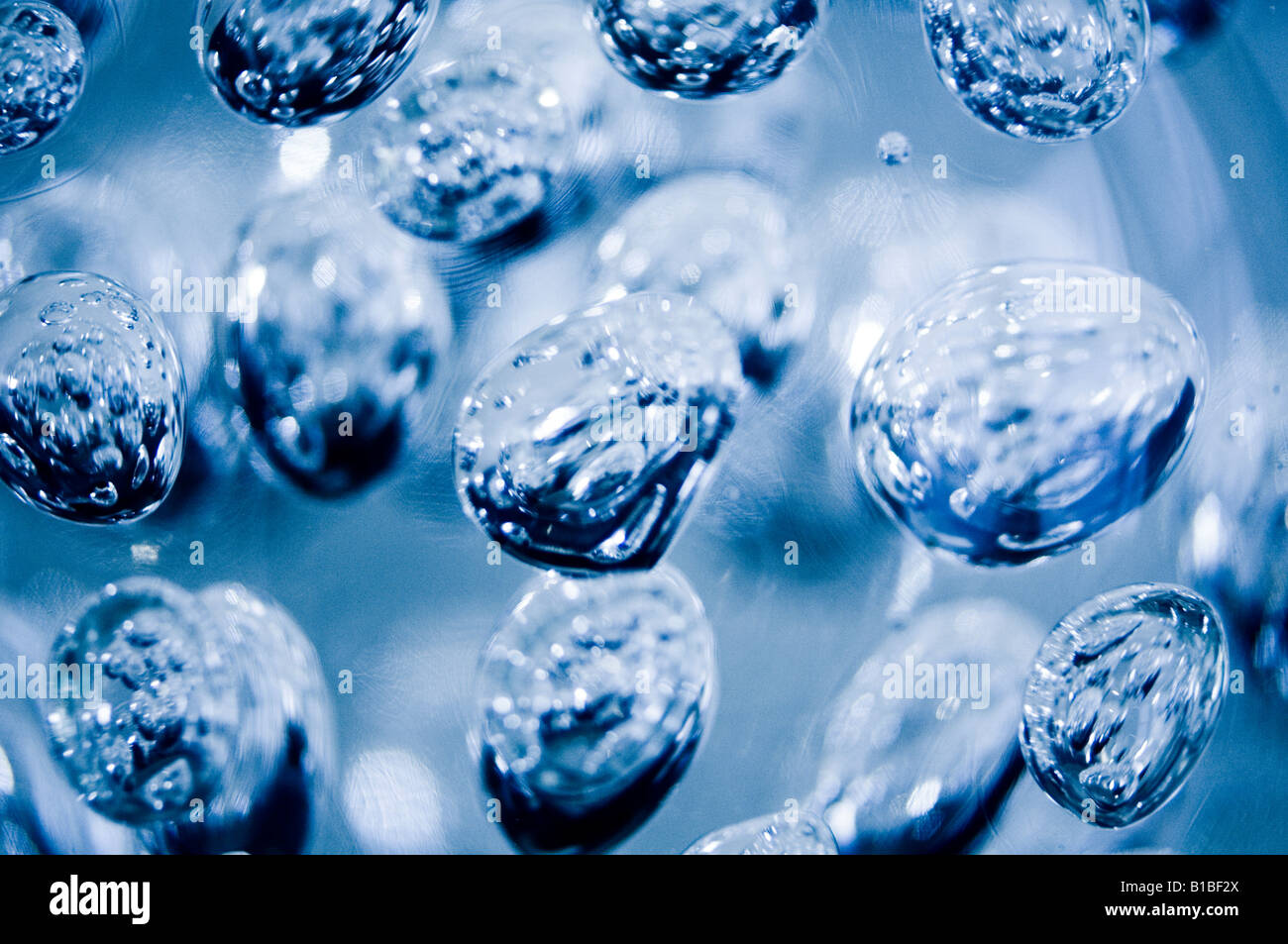 Glass blown bubbles Stock Photo - Alamy