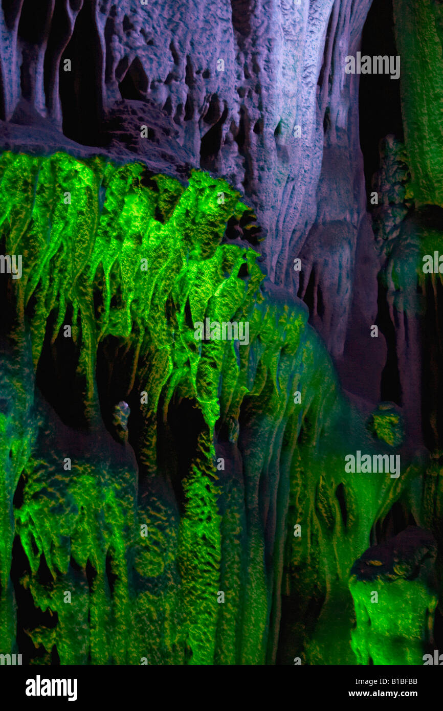 Reed Flute Cave , Guilin , China Stock Photo - Alamy