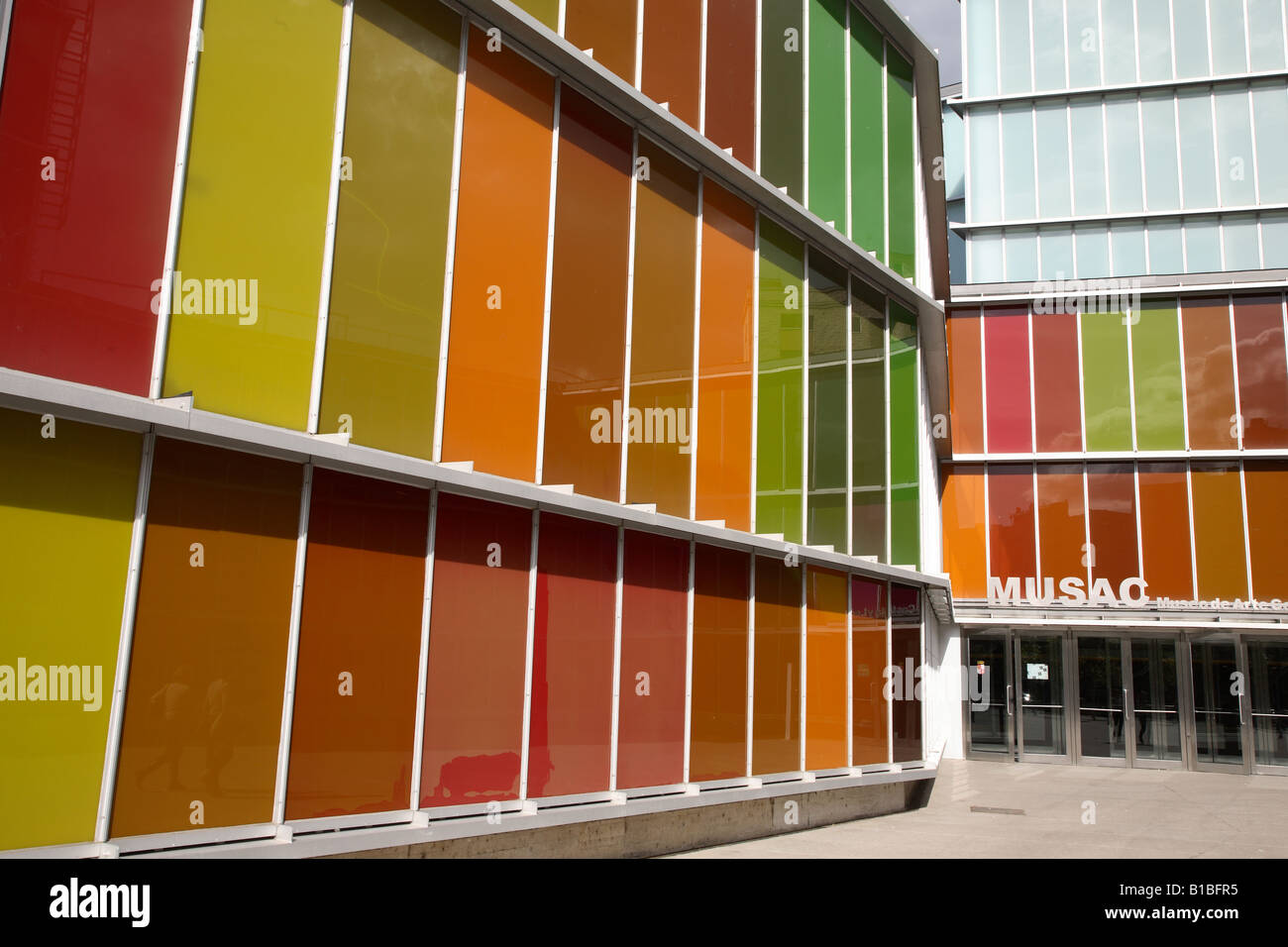 Contemporary Art Museum of Castile and Leon, MUSAC, Leon, Spain Stock ...