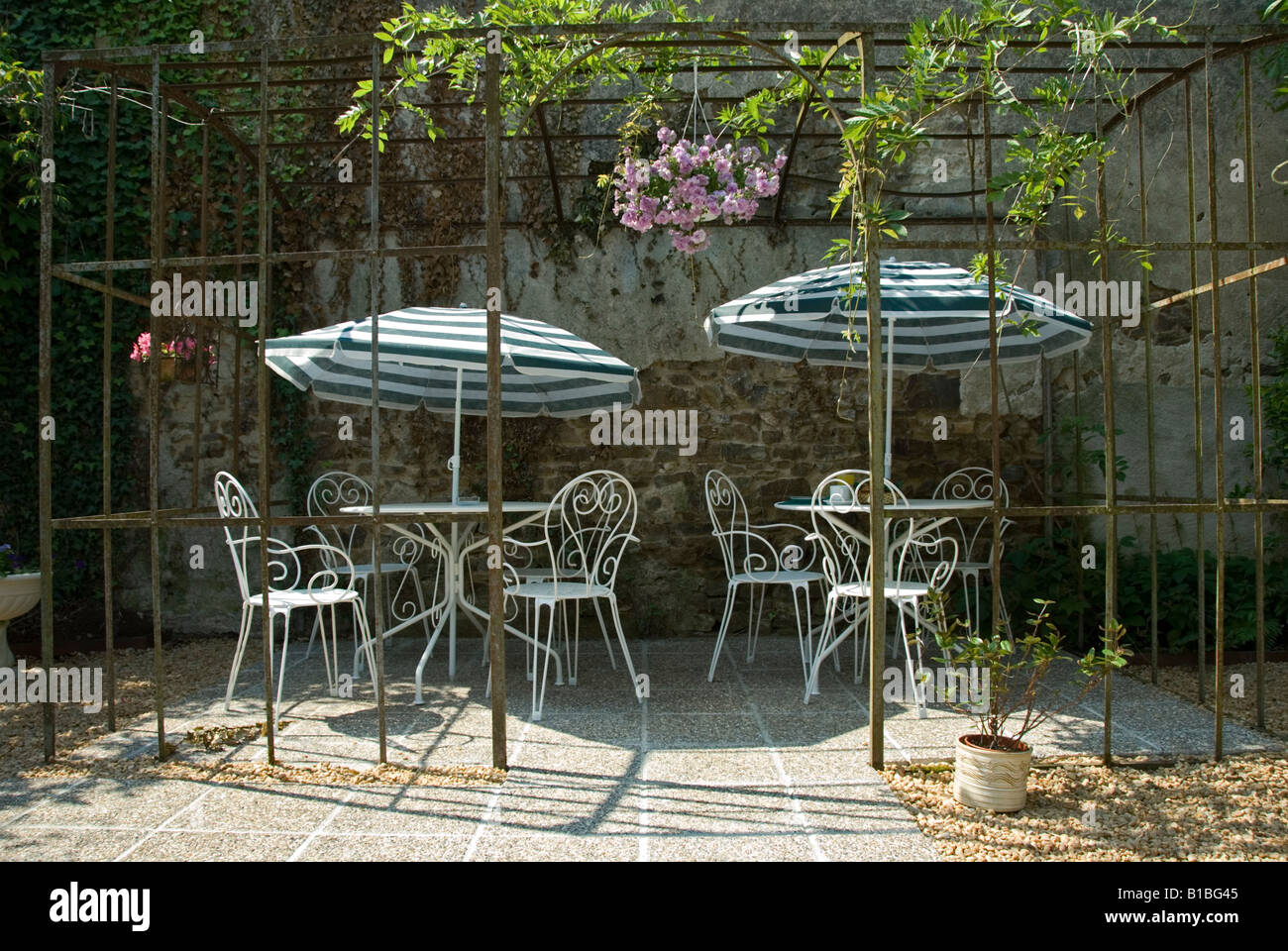 Stock photo of a French Cafe Terrace Stock Photo - Alamy