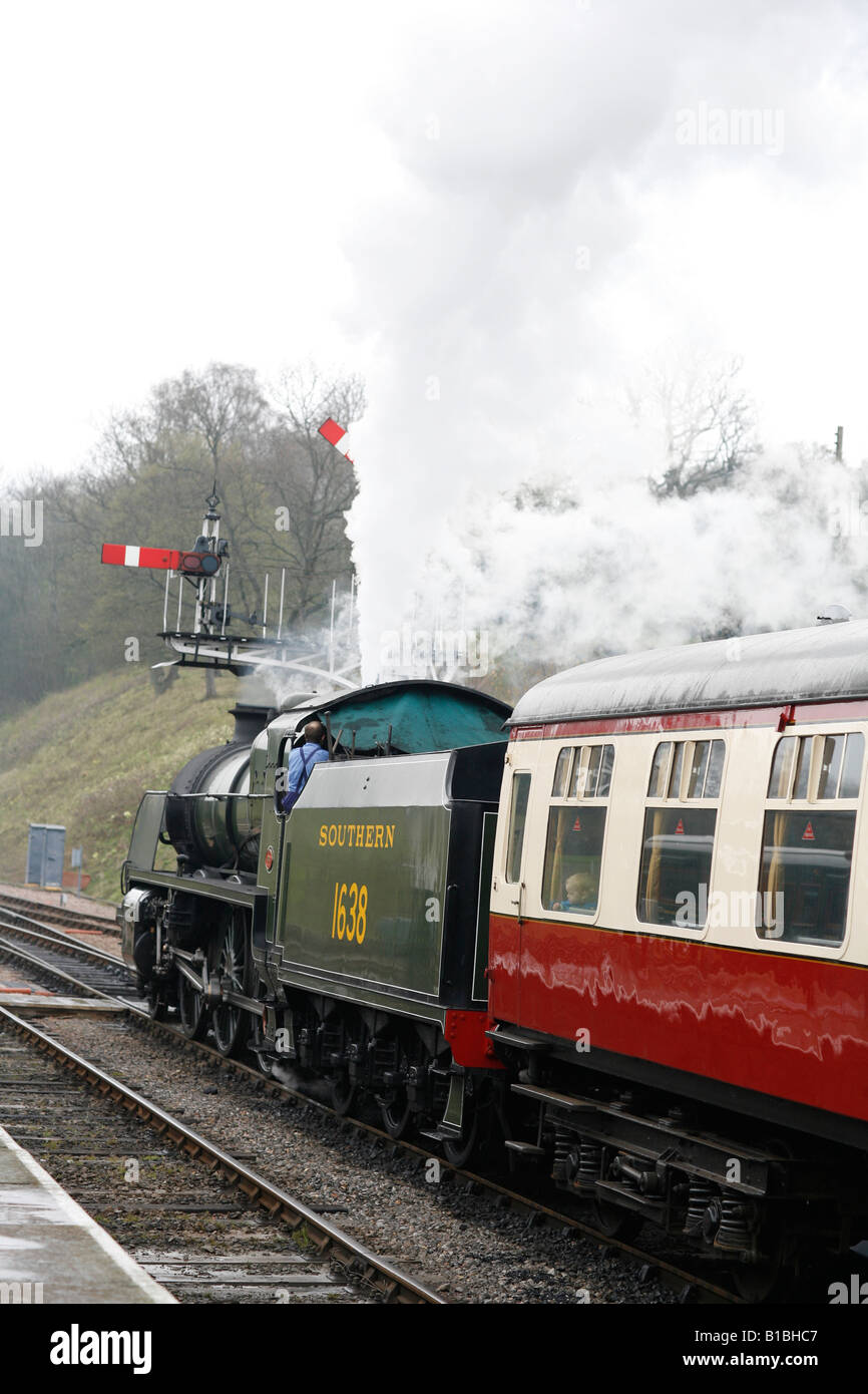 Bluebell Railway. East Sussex England Stock Photo - Alamy