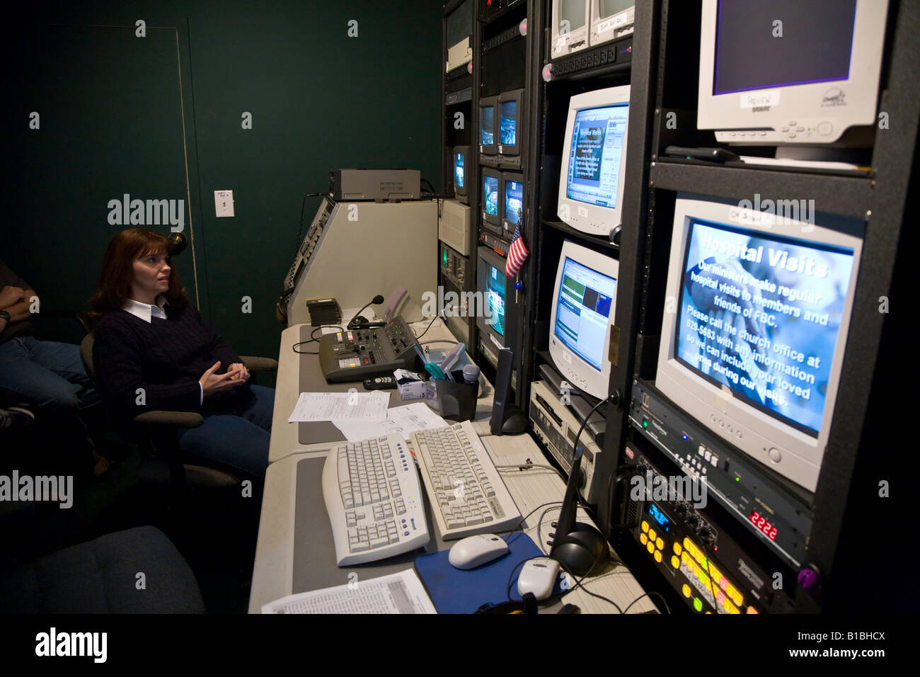 Church video production hi-res stock photography and images - Alamy