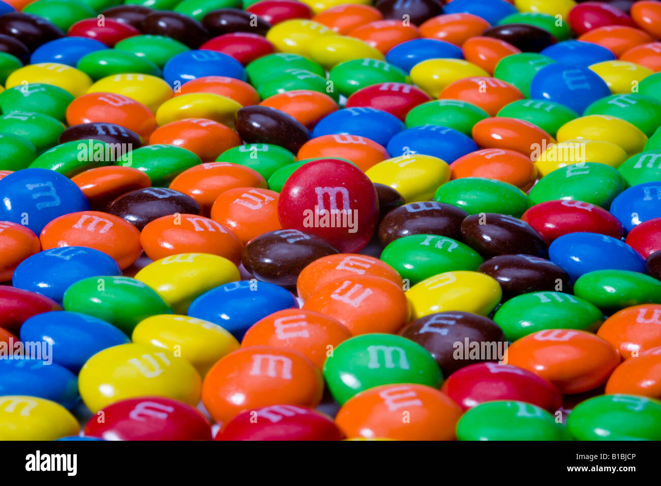 Colourful M&M candies Stock Photo - Alamy