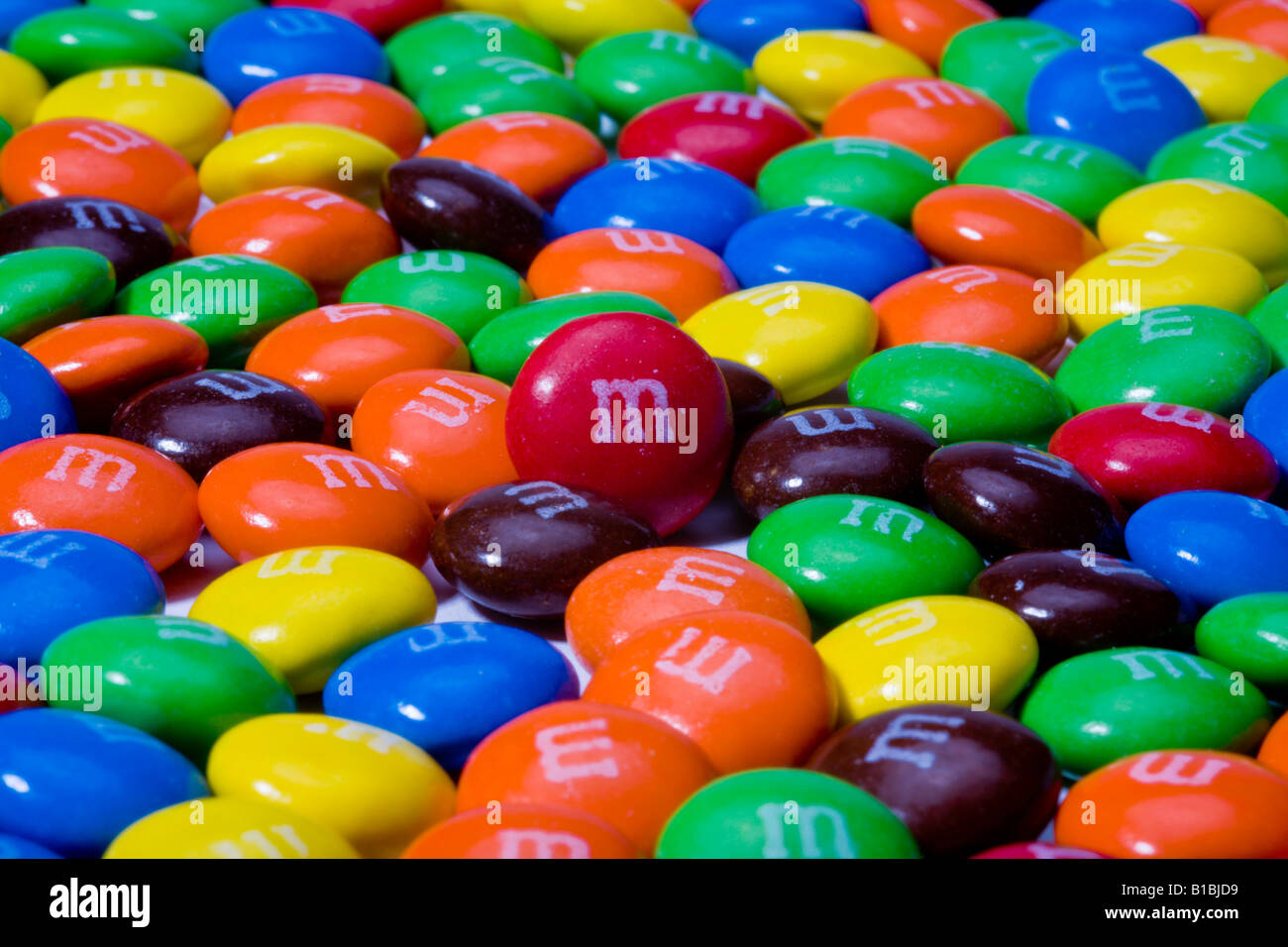 Colorful M&M candies Stock Photo - Alamy