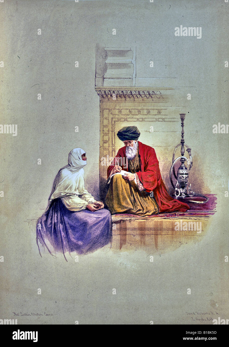 Old woman writes letter hi-res stock photography and images - Alamy