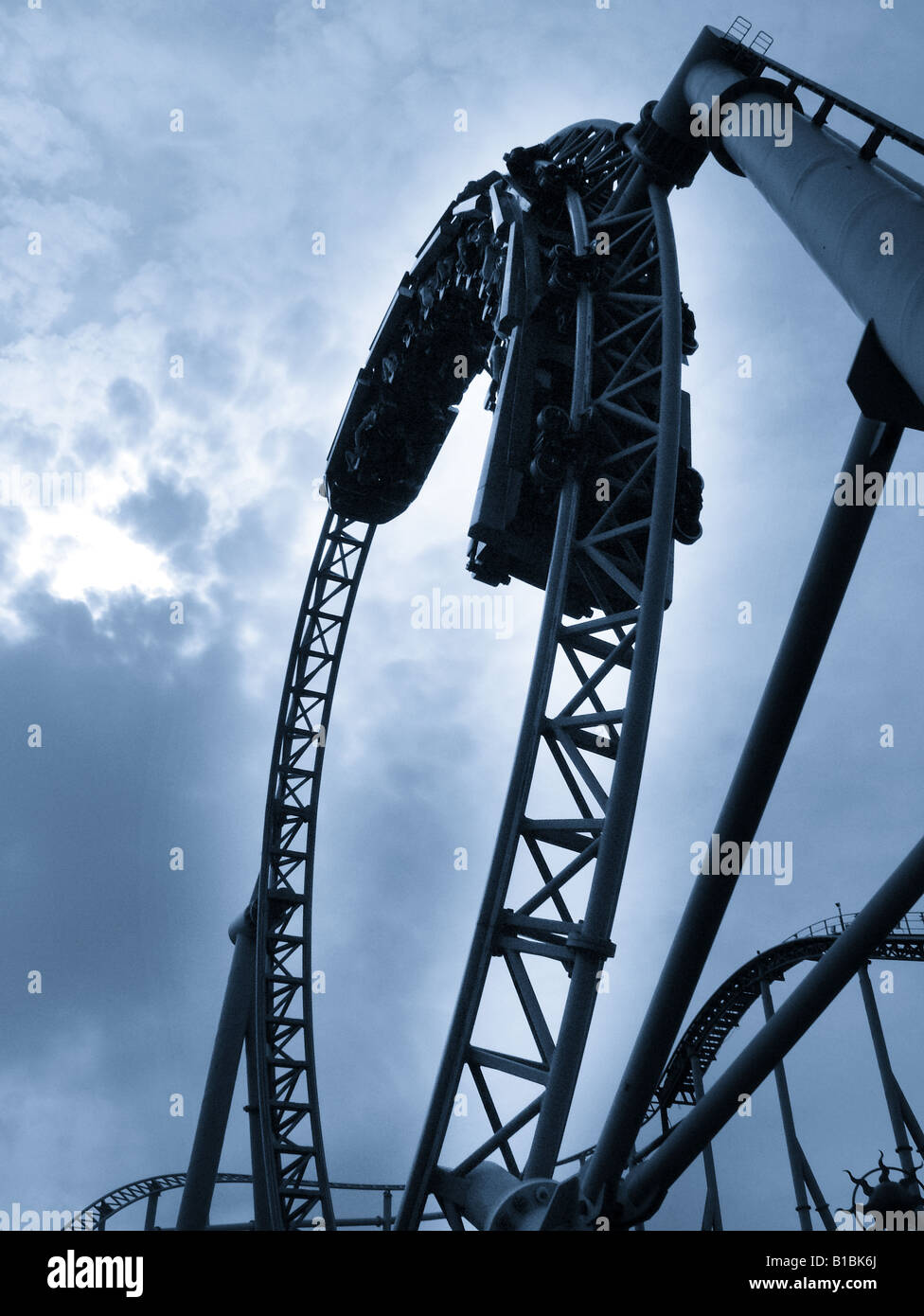Rollercoaster People Scared High Resolution Stock Photography and ...