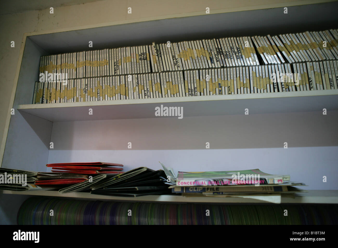 low angle view of office interior,close-up Stock Photo - Alamy