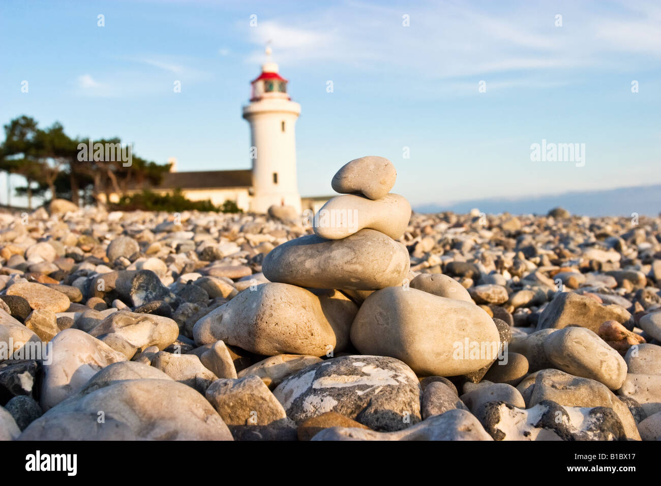 Sletterhage lighthouse in Denmark Stock Photo - Alamy