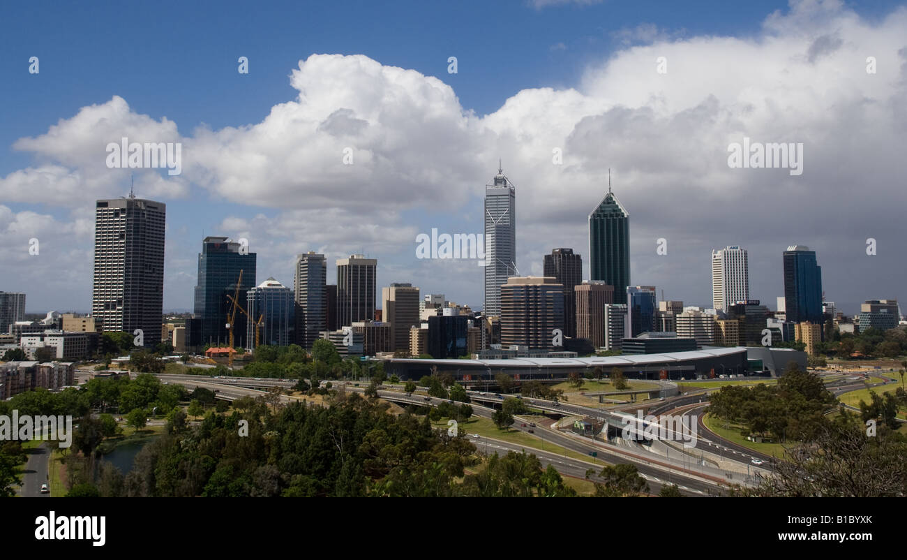 Downtown perth skyline in hi-res stock photography and images - Alamy