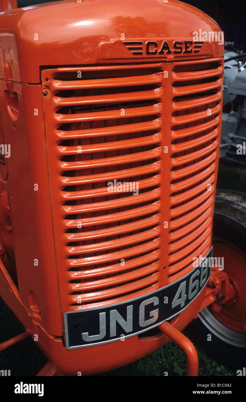 Vintage Case Tractor Stock Photo - Alamy