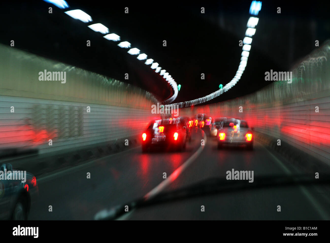 tunnel of Huangpu River,Shanghai,China Stock Photo - Alamy
