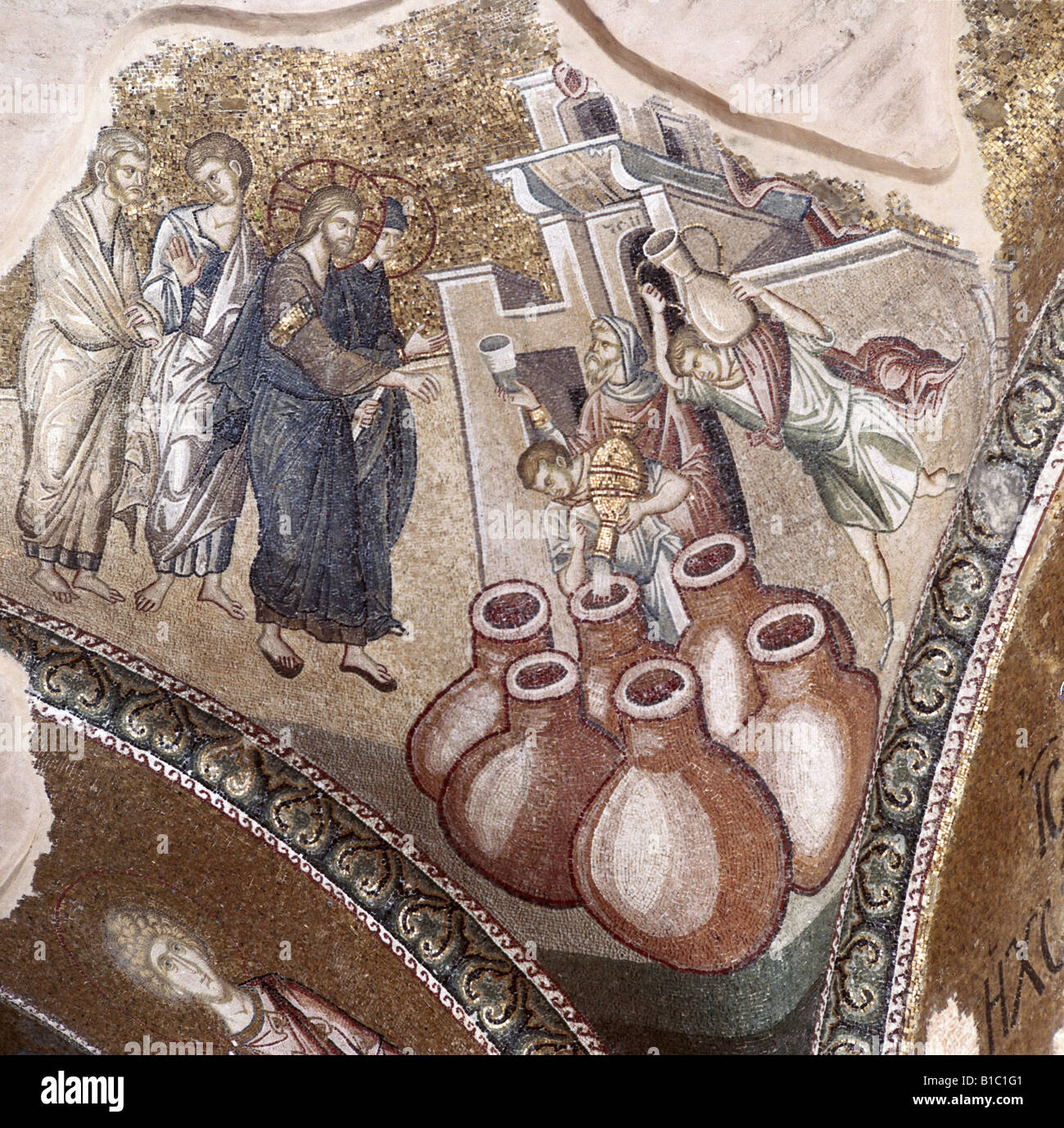 fine arts, religious art, Jesus Christ, miracles, "Wedding at Cana ...