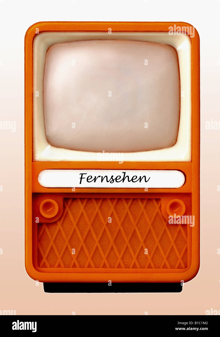 toy, miniature TV set, Germany, circa 1959, Additional-Rights-Clearance ...