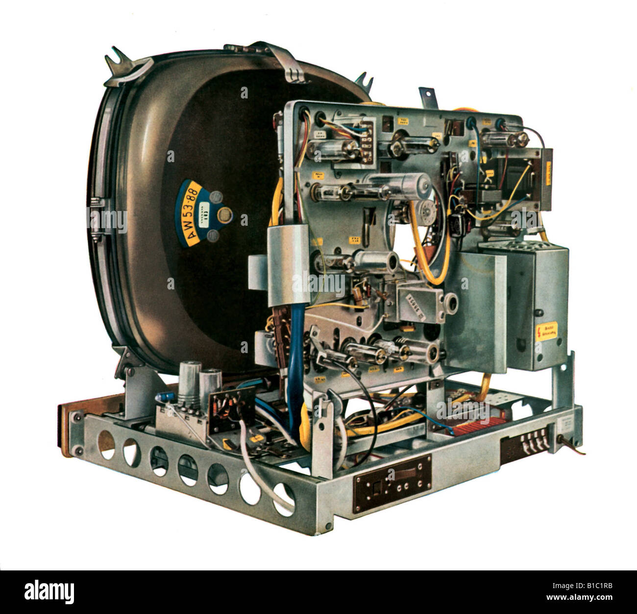 1960 television Cut Out Stock Images & Pictures - Alamy