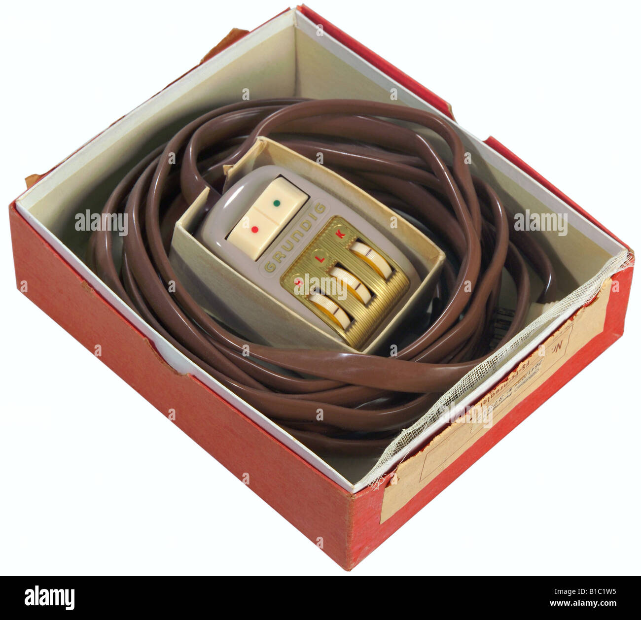 broadcast, television, TV equipment, remote control, Germany, 1957 ...