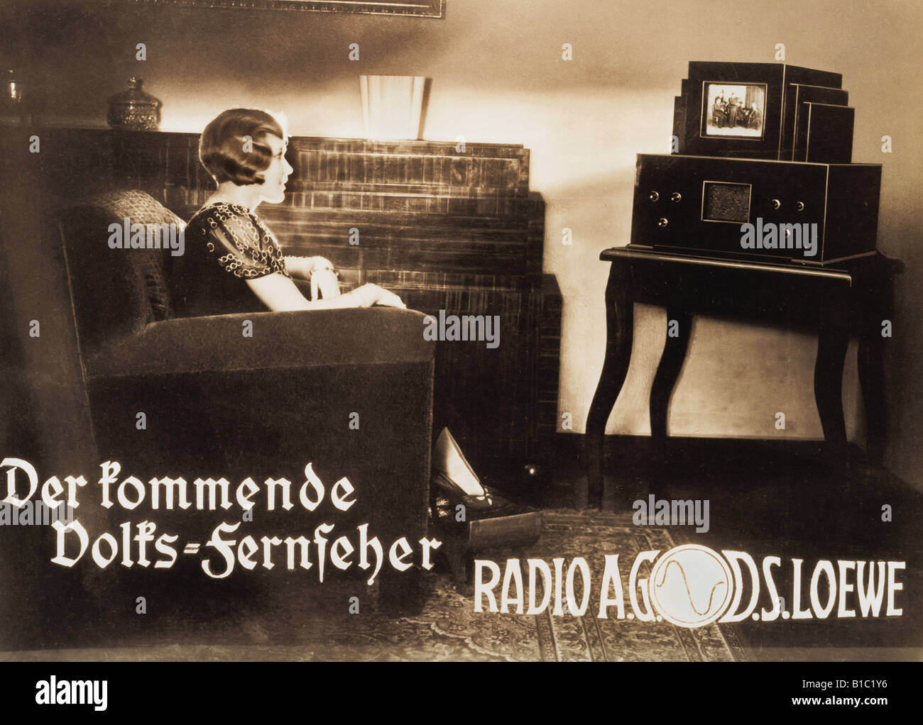 broadcast, television, advertising, invention of television, Germany ...