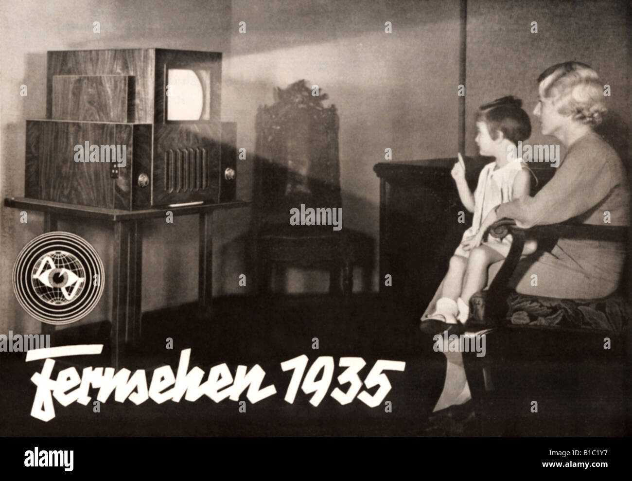 broadcast, television, advertising, invention of television, Germany ...