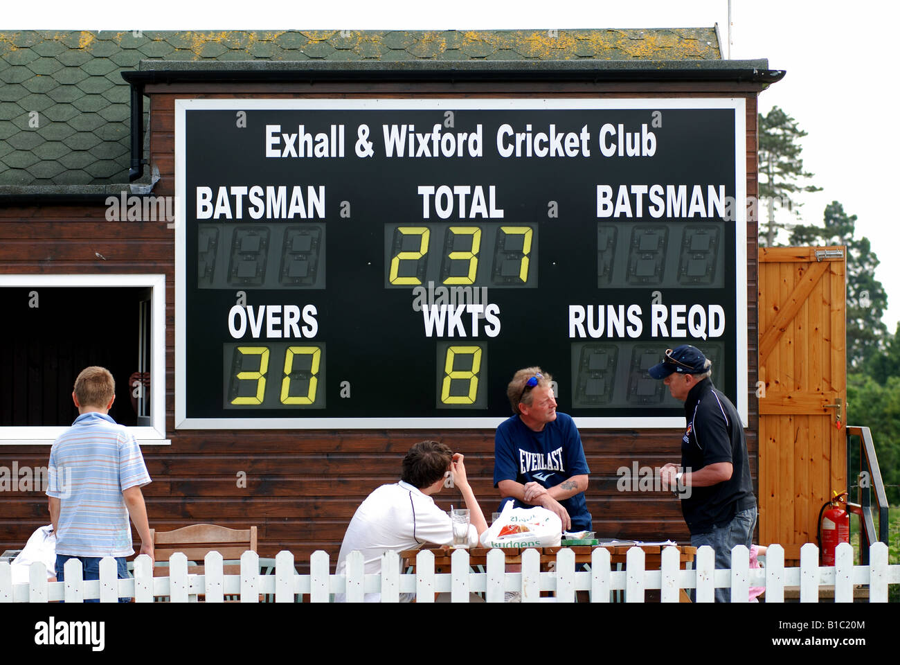 Cricket scoreboard hi-res stock photography and images - Alamy