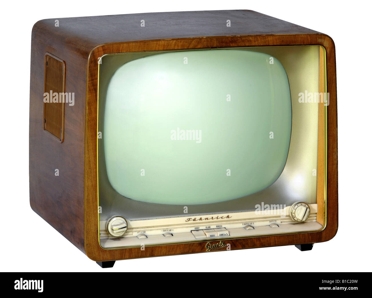 broadcast, television, TV set, type Grätz Fähnrich F 207, Germany, 1959 ...