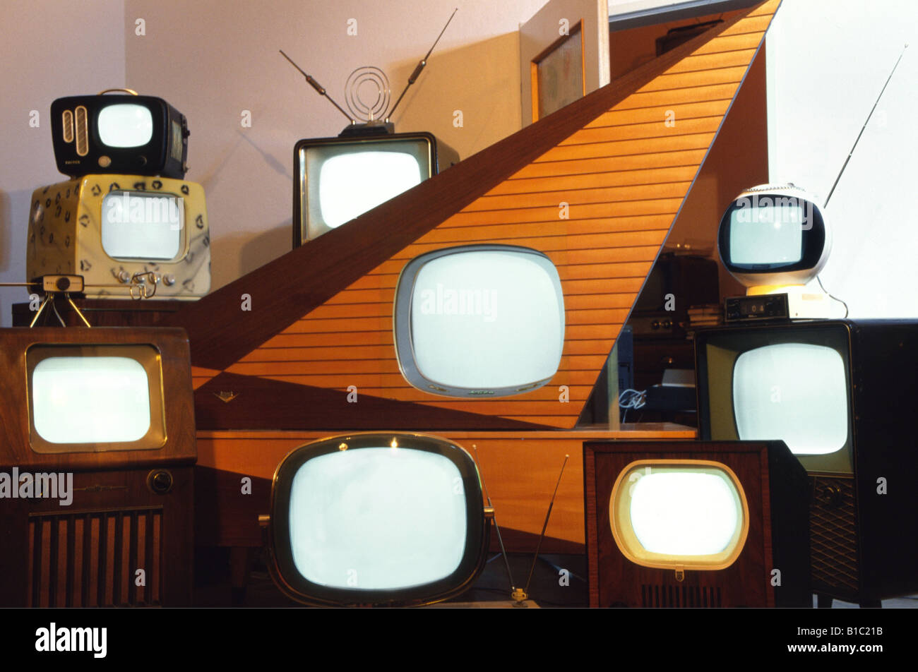 Tv Set Collection High Resolution Stock Photography and Images - Alamy