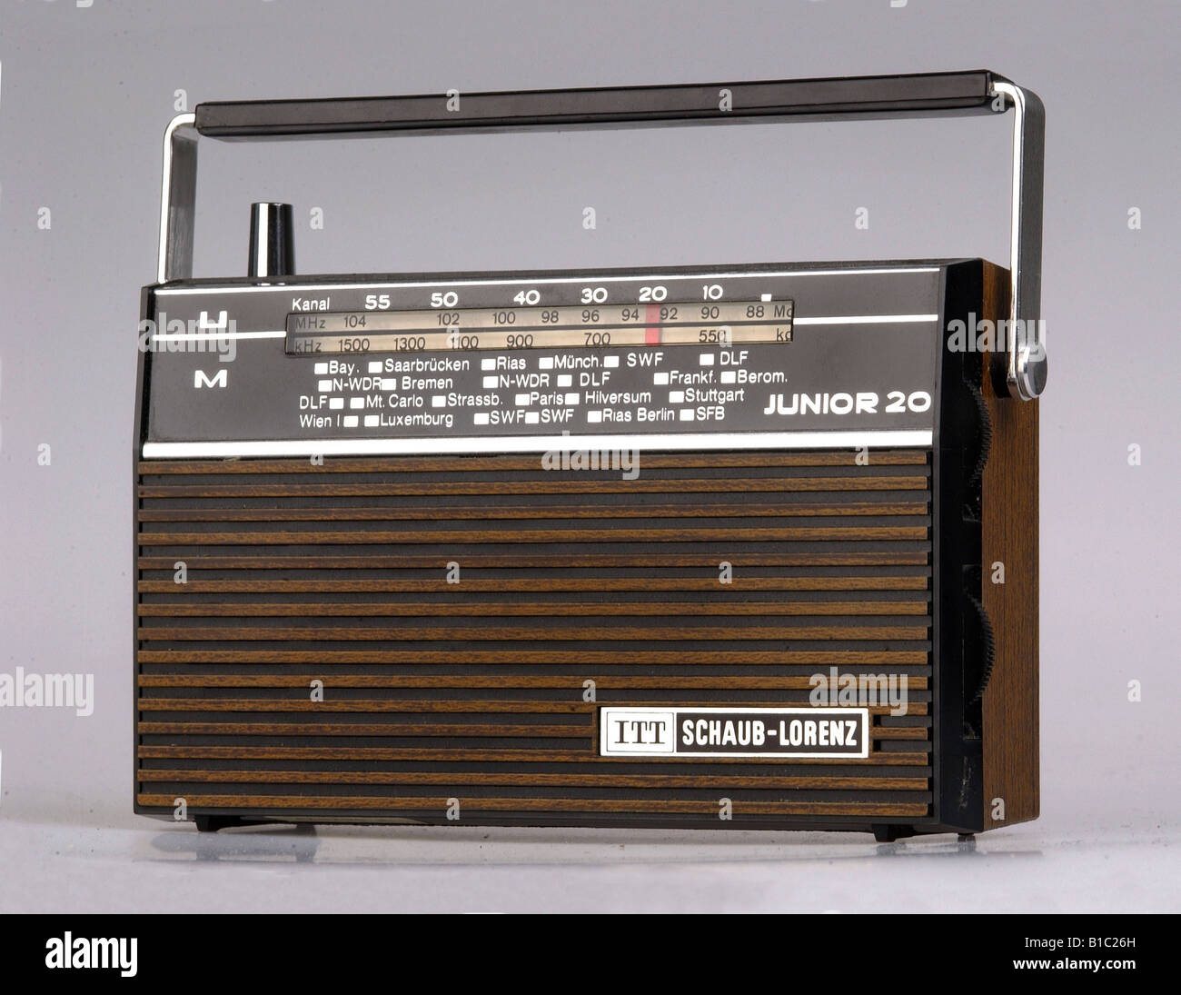 broadcast, radio, radio sets, type, ITT Schaub Lorenz typ Junior 20 ...