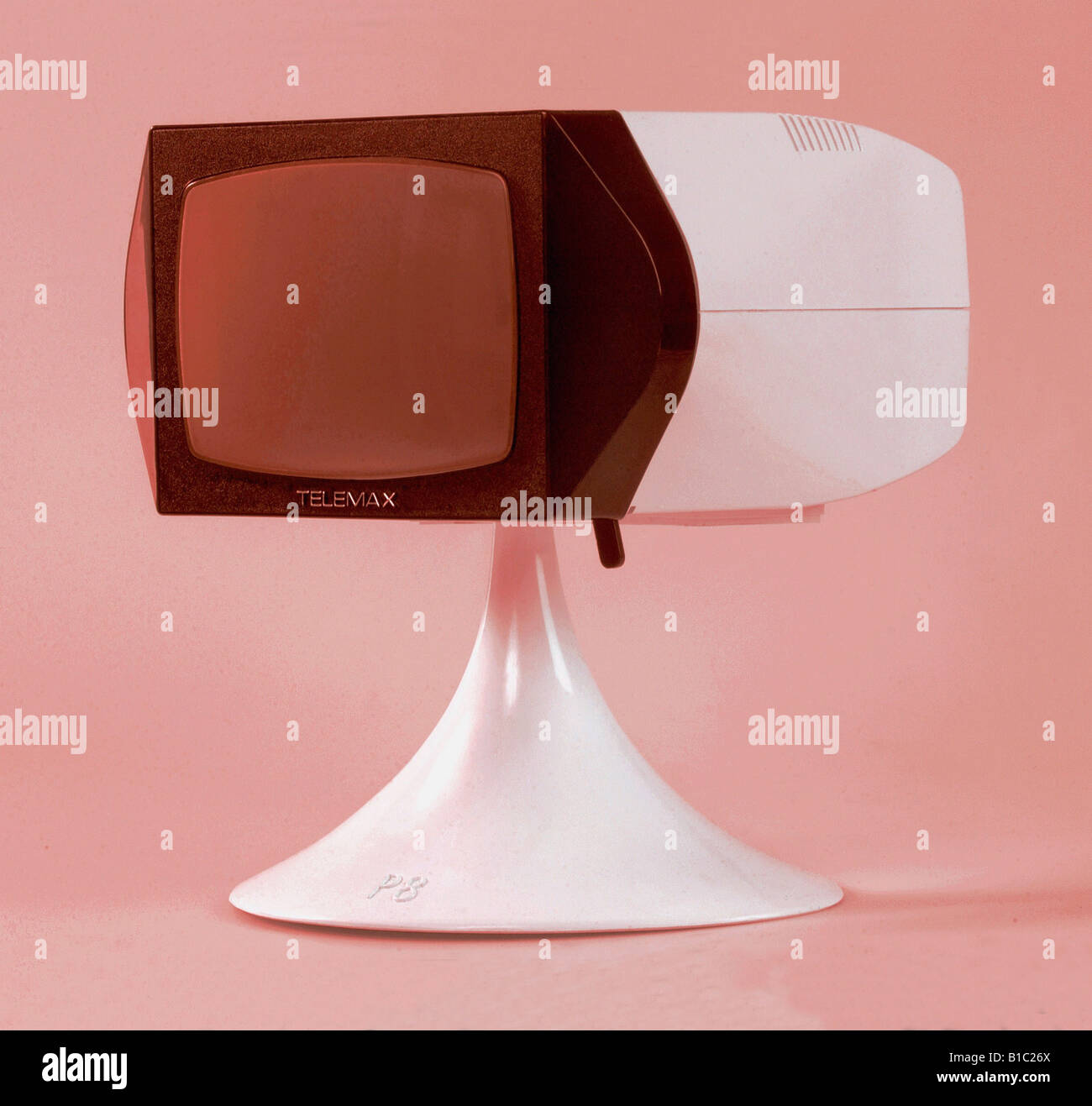 toy, television, Telemax Design television, France, circa 1972 Stock ...