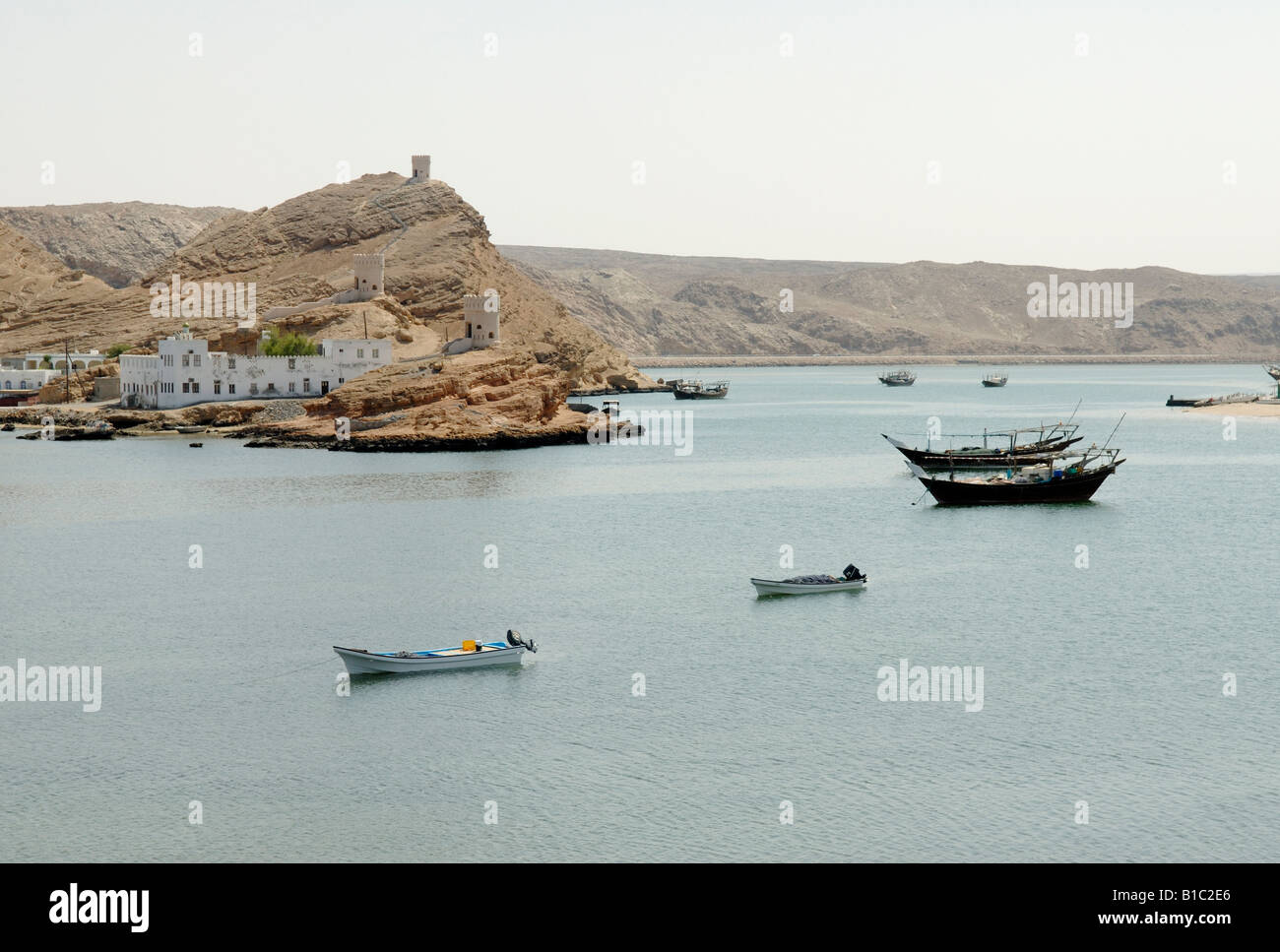 geography / travel, Oman, Sur, city views / cityscape, view towards bay ...