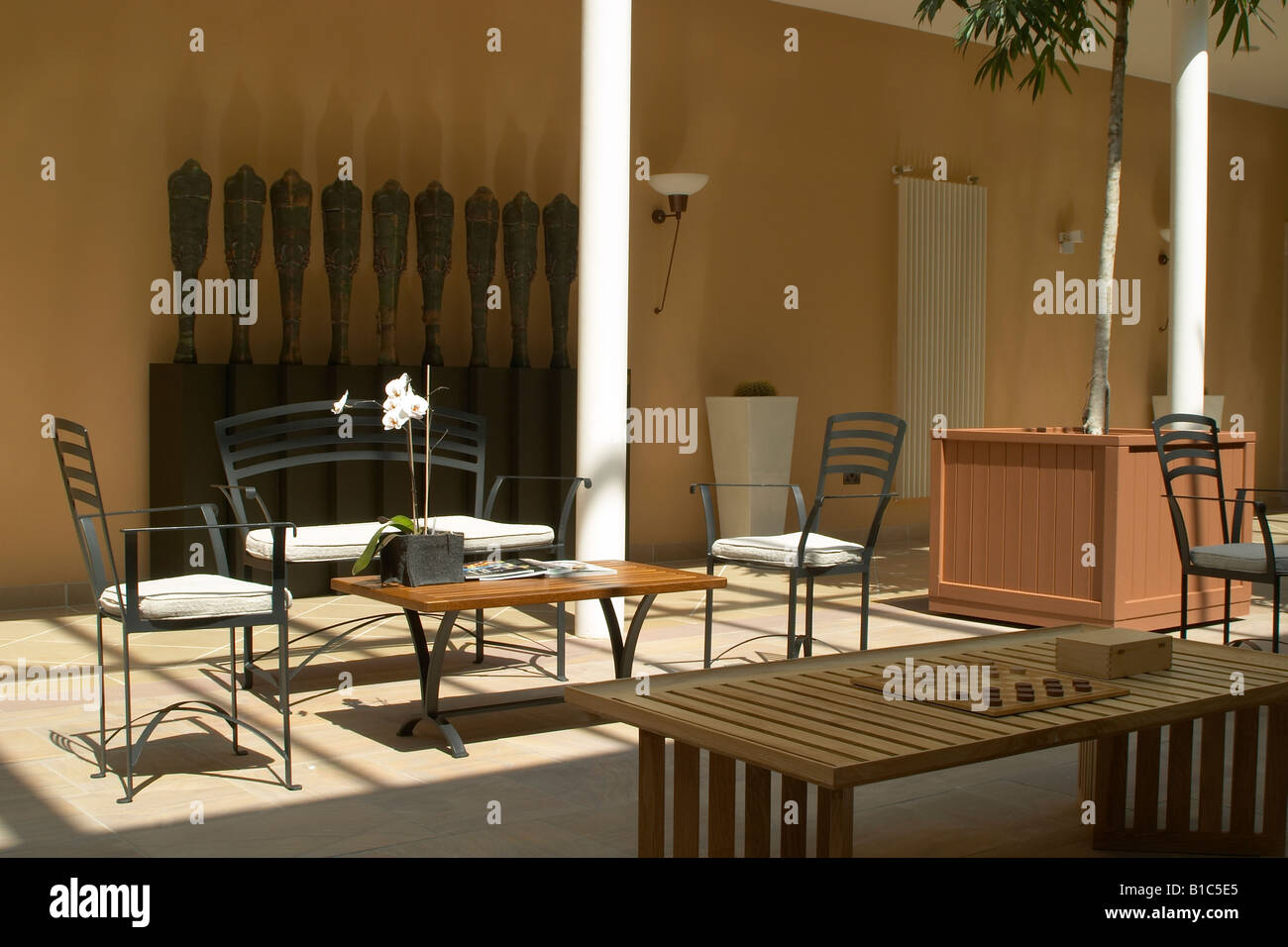 Seaham Hall interior Stock Photo - Alamy