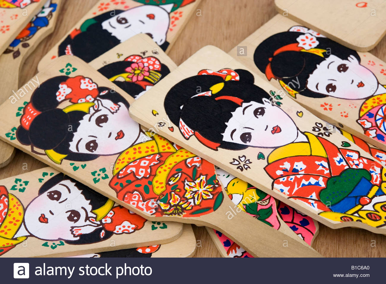 Battledore Shuttlecock Japanese New Year High Resolution Stock ...