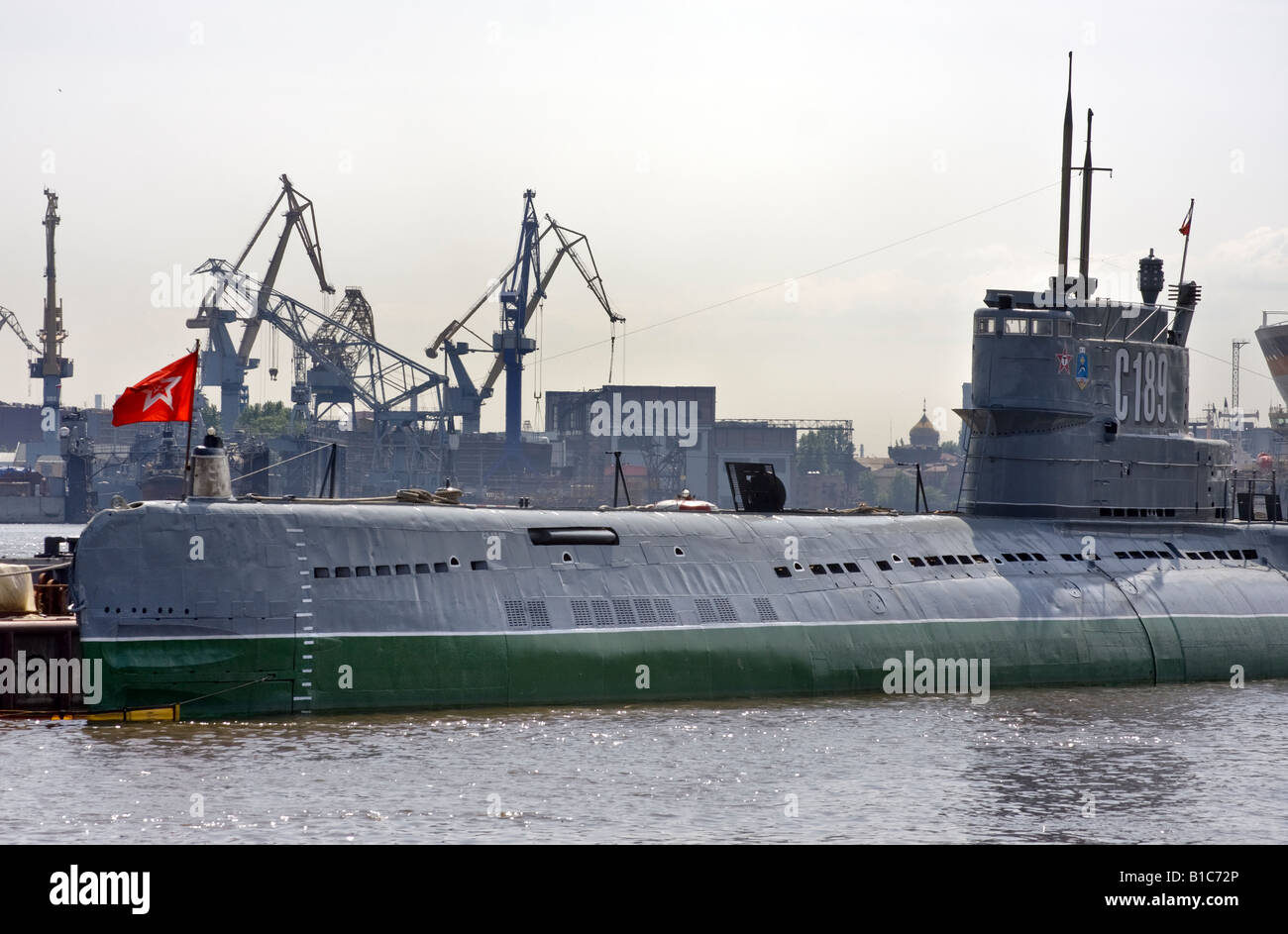 Submarine C 189, St.Petersburg, Russia Stock Photo - Alamy