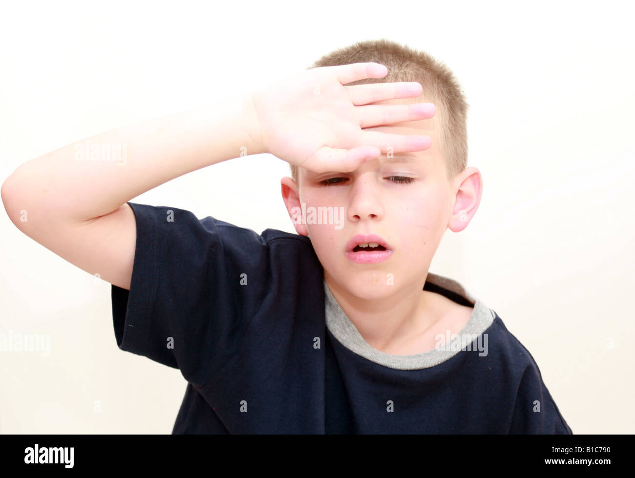 Tired exhausted shattered hi-res stock photography and images - Alamy