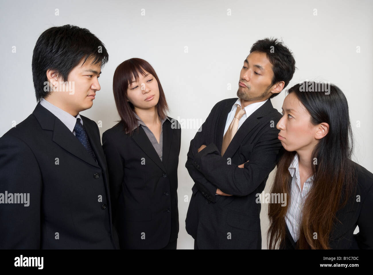 Confronting colleague hi-res stock photography and images - Alamy