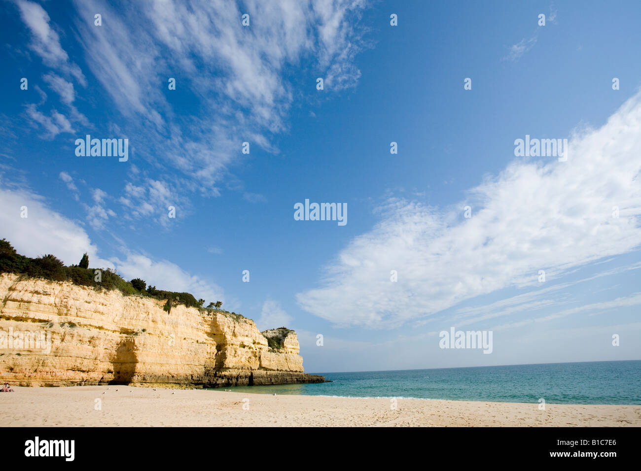Praia do Senhora da Rocha Armacao de Pera Algarve Portugal Stock Photo ...
