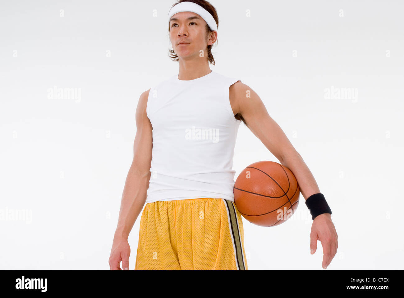 Portrait of basketball player Stock Photo - Alamy