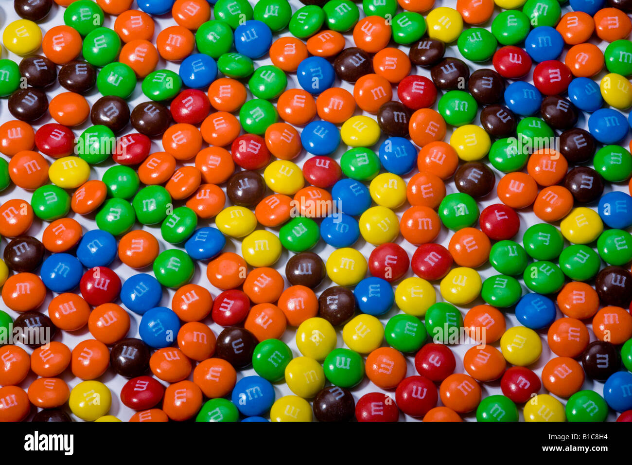 Colourful M&M candies Stock Photo - Alamy
