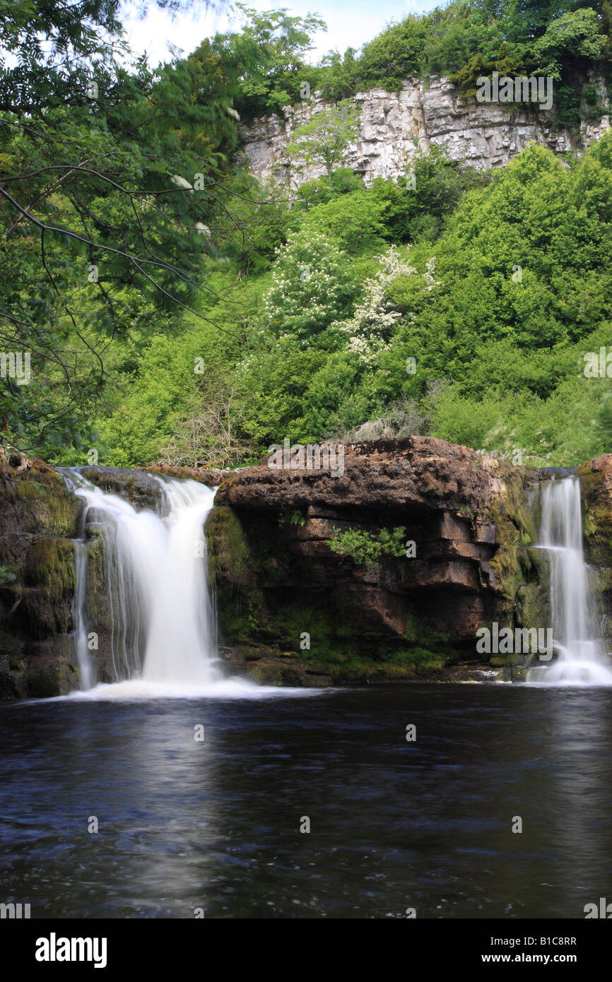 Wain Wath Force Waterfall Near Keld Swaledale Yorkshire Stock Photo - Alamy