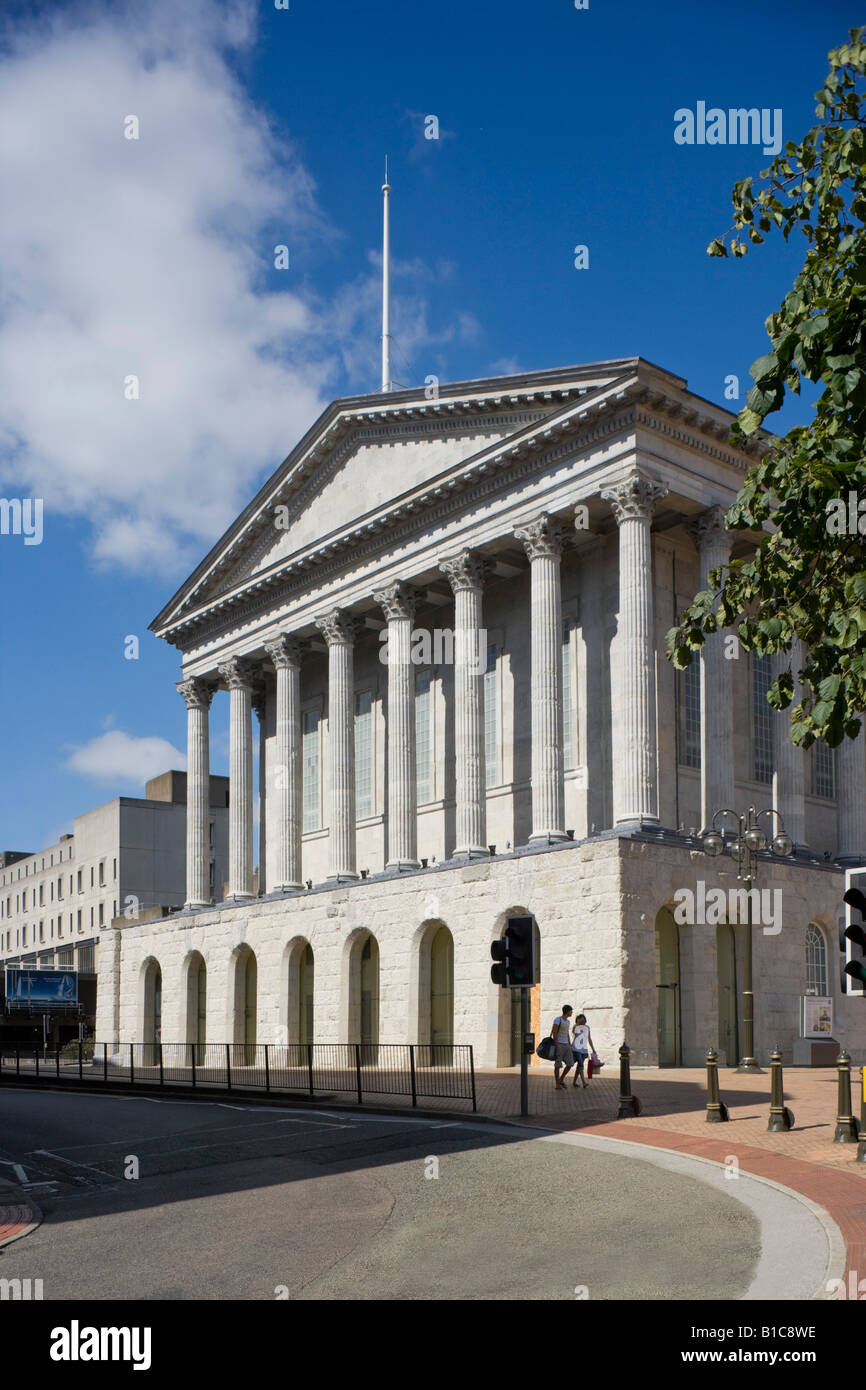 Birmingham Town Hall concert hall. Grade 1 listed building Stock Photo ...