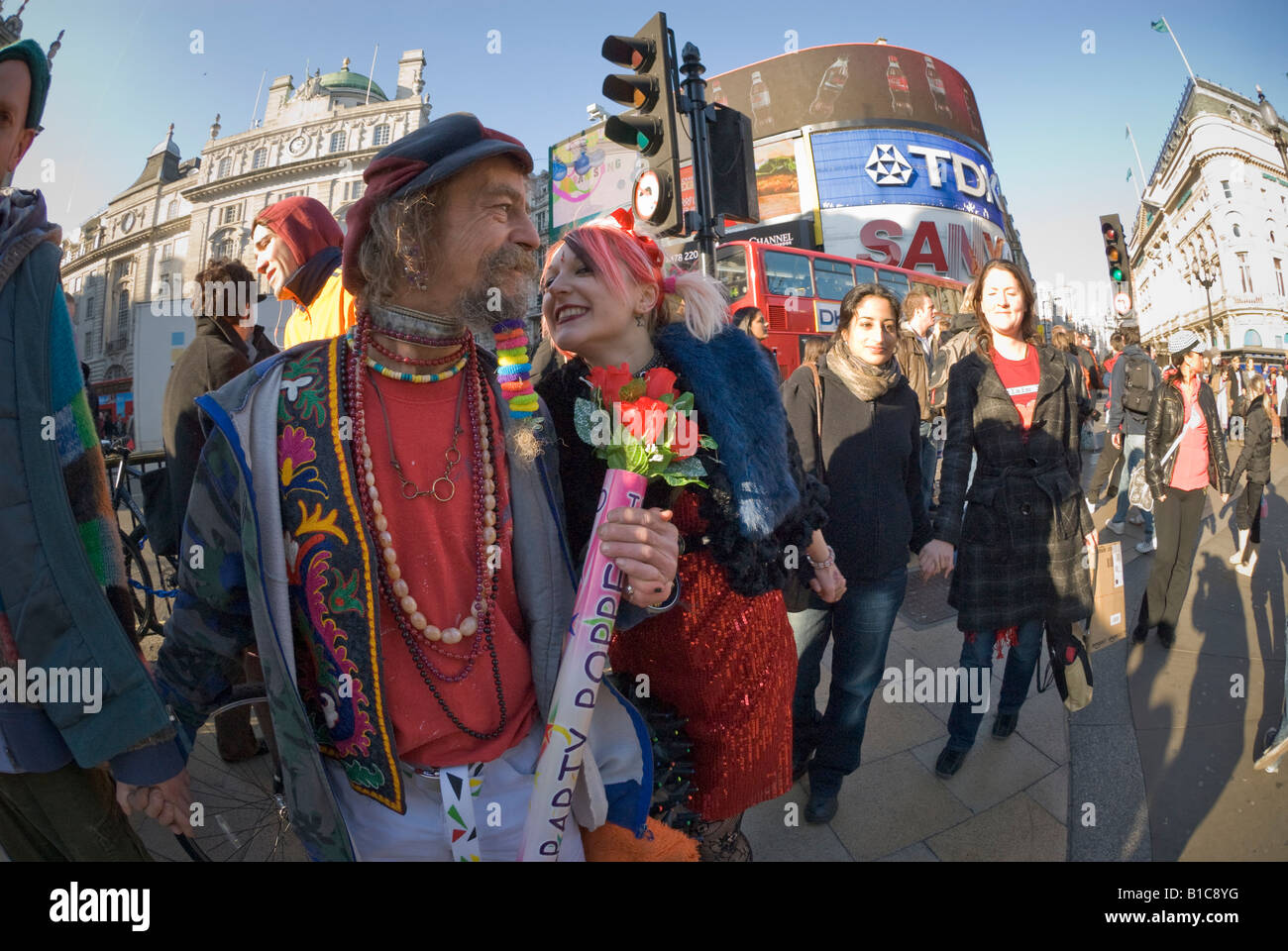 Operation Infinite Love's Valentine Party at Piccadilly Circus, London ...