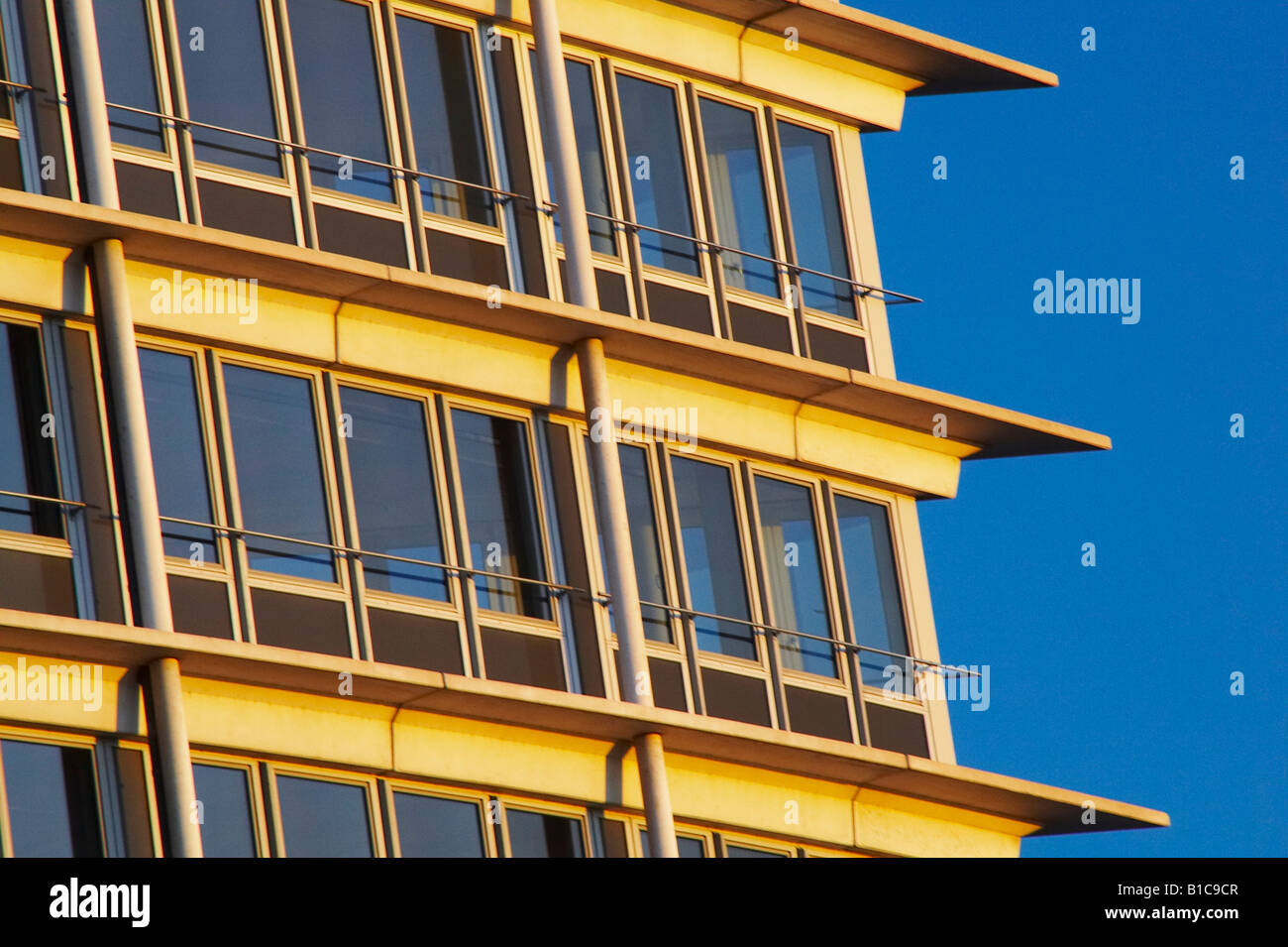 facade of a modern bureau building Stock Photo - Alamy