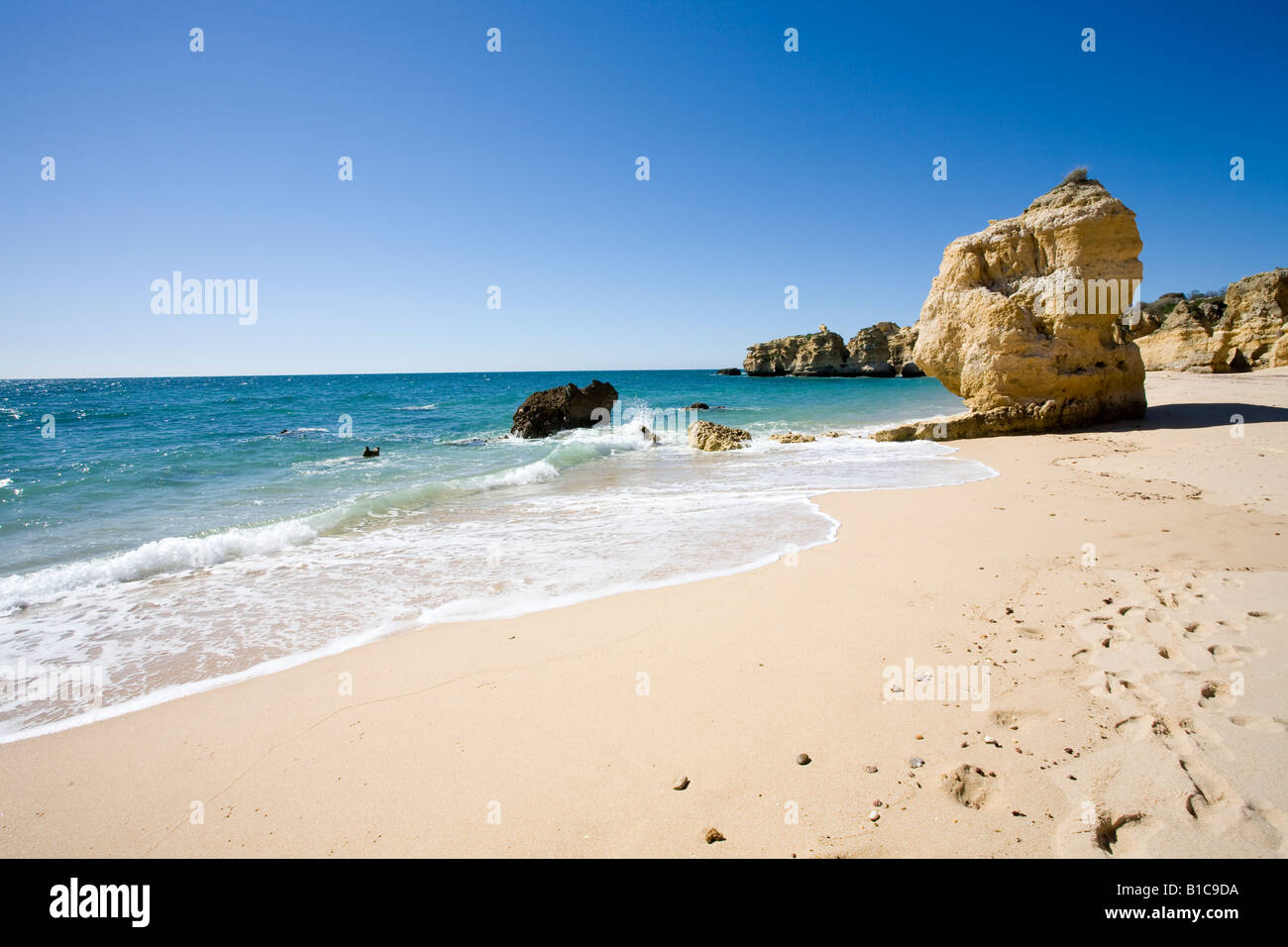 Praia Sao Rafael Algarve Portugal Stock Photo - Alamy