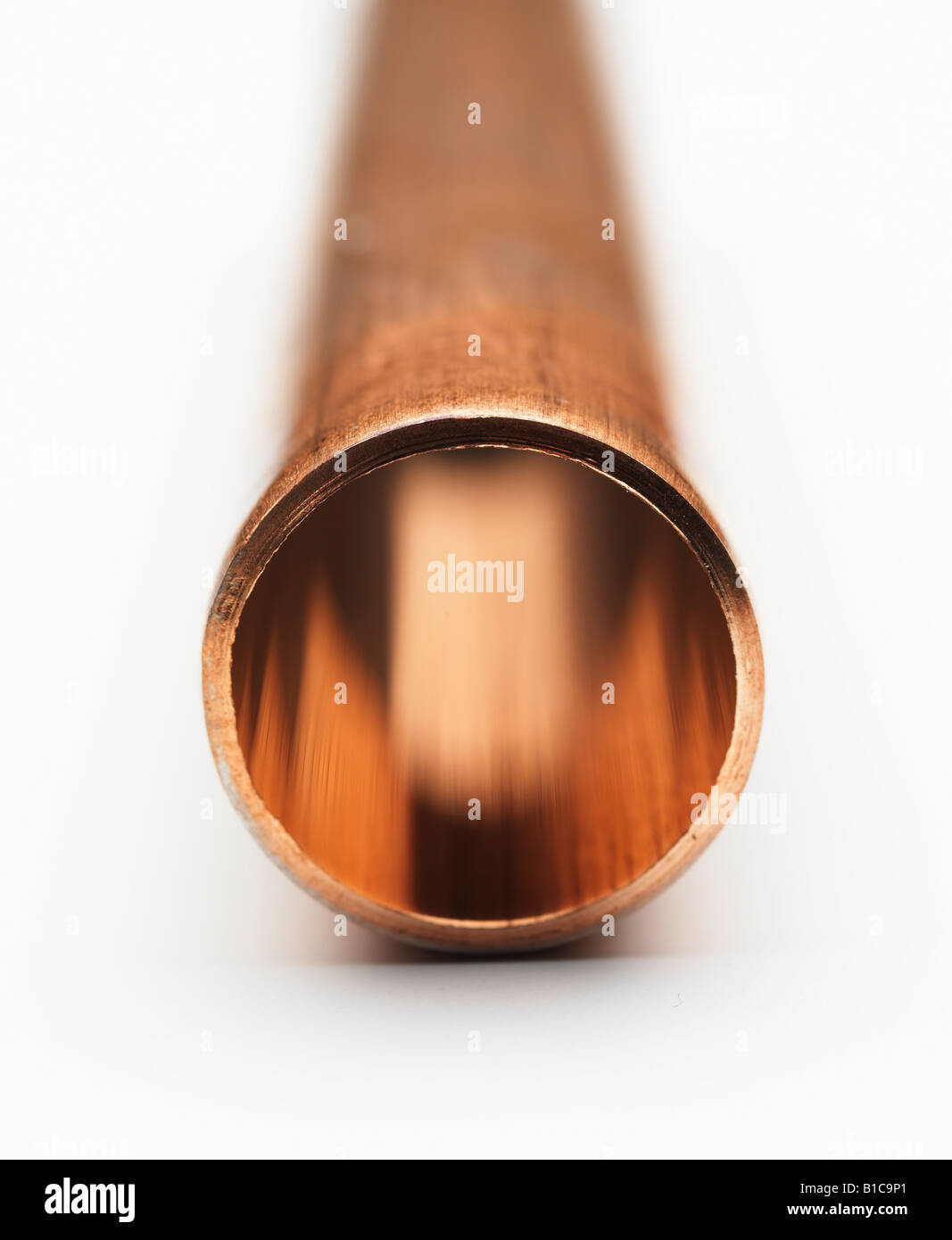 pipe tube copper metal rosy conductor heat joint Stock Photo - Alamy