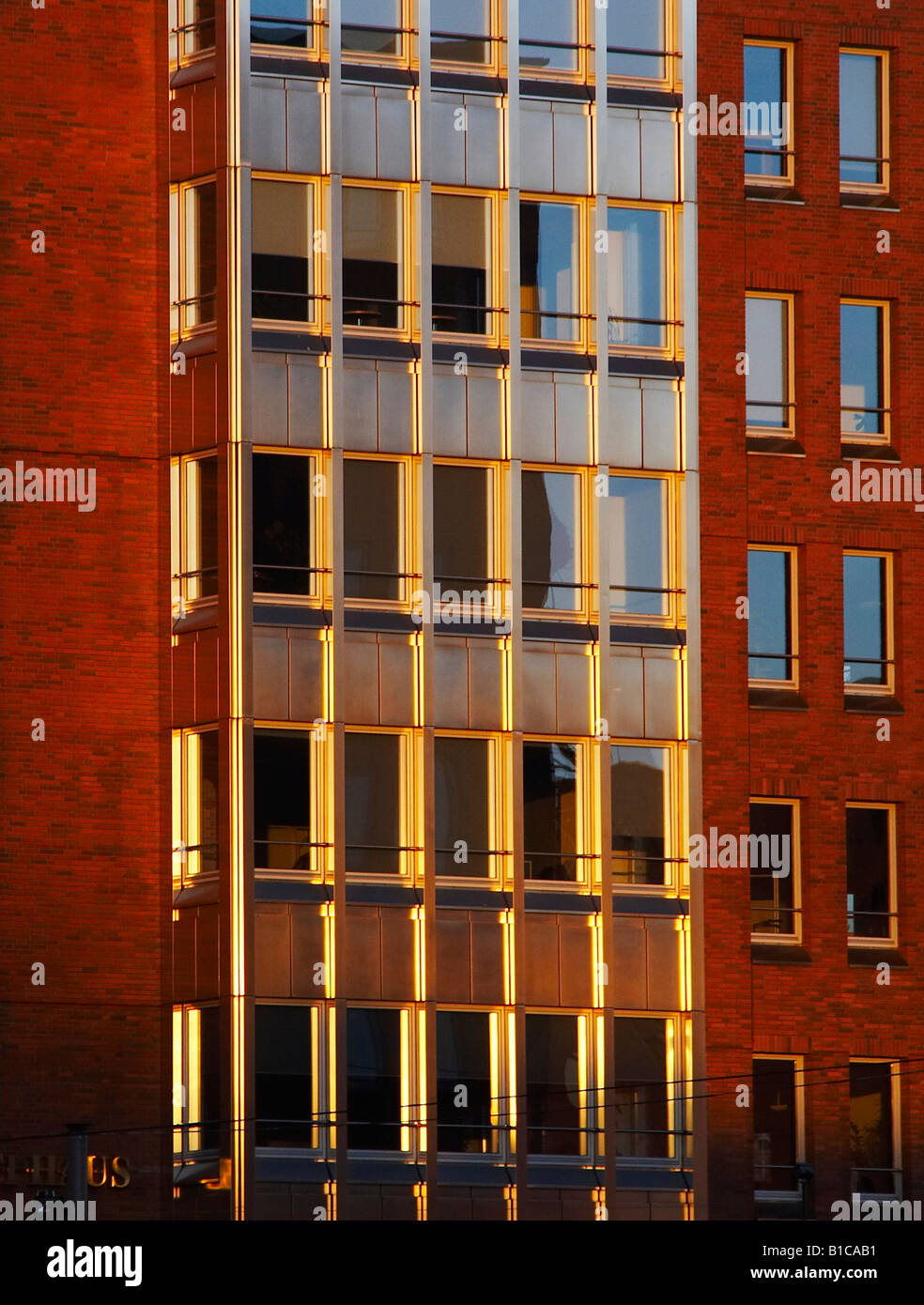 facade of a modern bureau building Stock Photo - Alamy