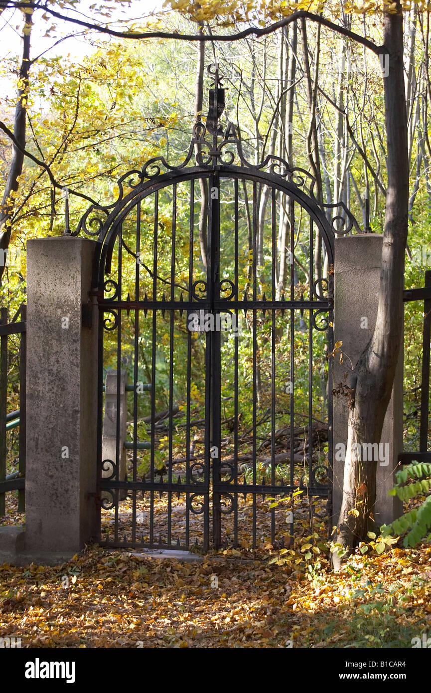 Wrought iron screen door hi-res stock photography and images - Alamy