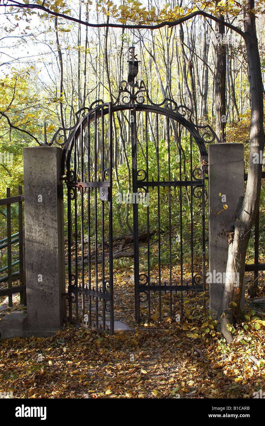 Wrought iron screen door hi-res stock photography and images - Alamy