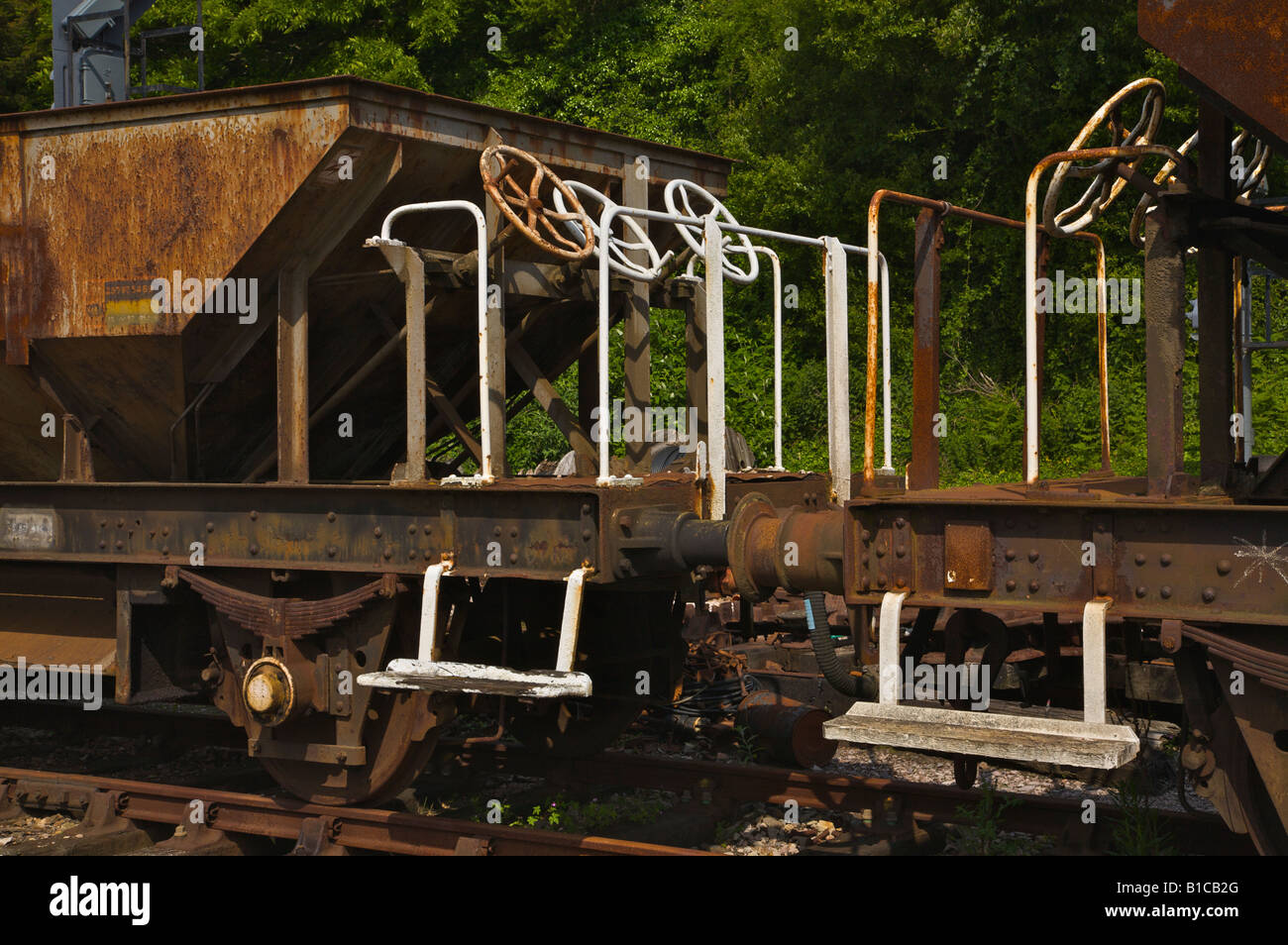 Old railway wagons hi-res stock photography and images - Alamy